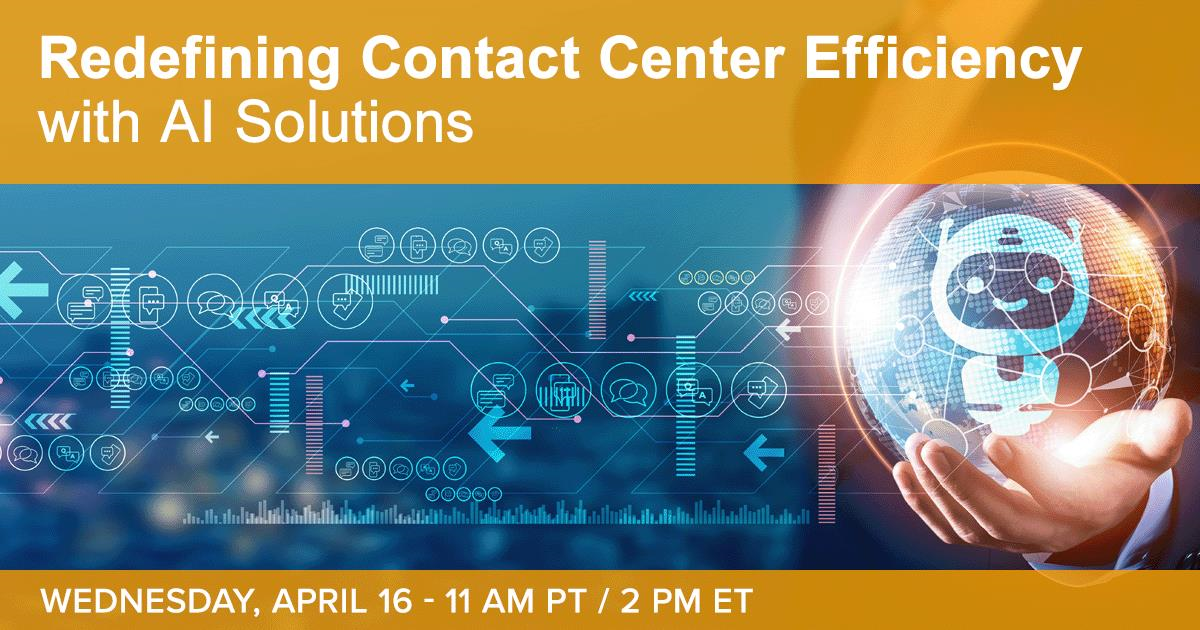 Redefining Contact Center Efficiency with AI Solutions - Destination CRM Redefining Contact Center Efficiency with AI Solutions - Destination CRM